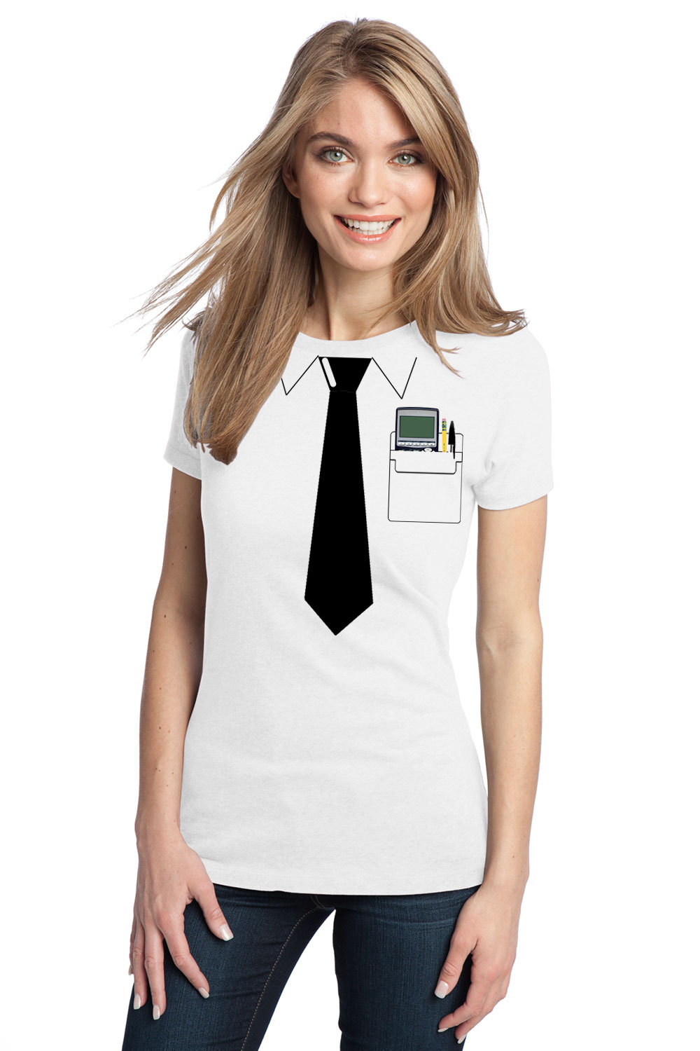 Pocket Protector Nerd Teeadult Ladies T Shirt Geek Engineer Funny Humor Shi Ebay
